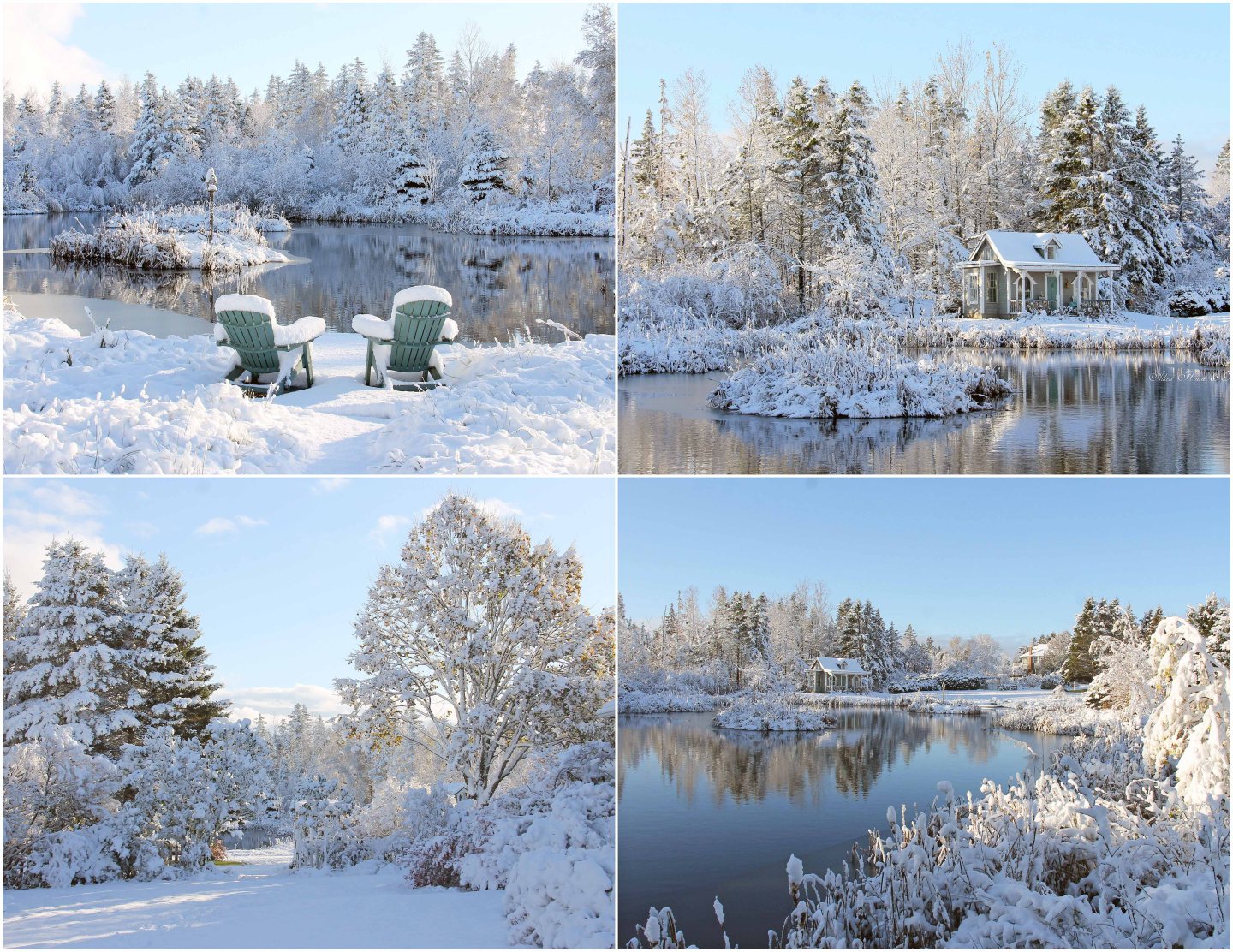 La neige … – Plumes pointes palettes et partitions