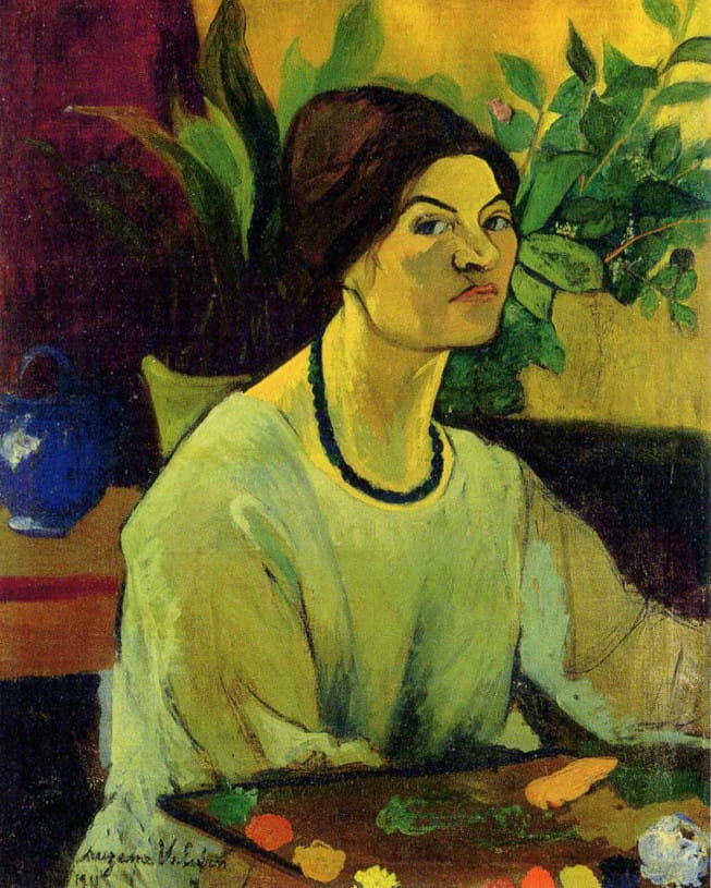 Suzanne VALADON … Centre Pompidou / Paris – Plumes pointes palettes et ...